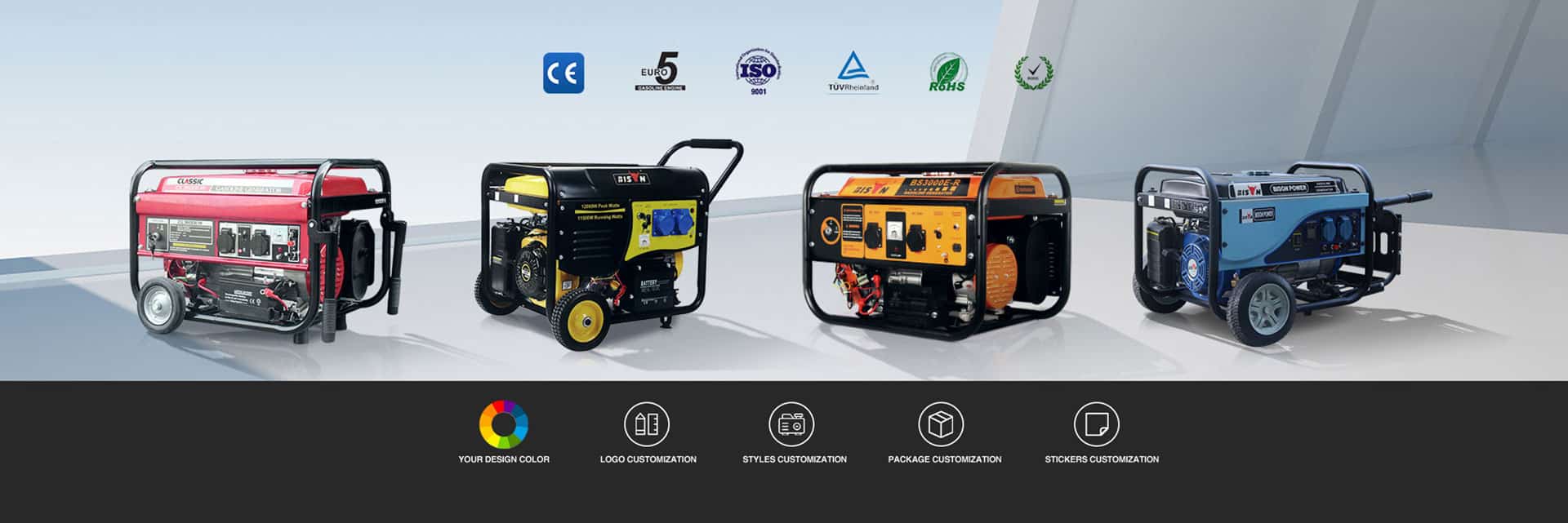 gas power generators & genset manufacturer in china | BISON