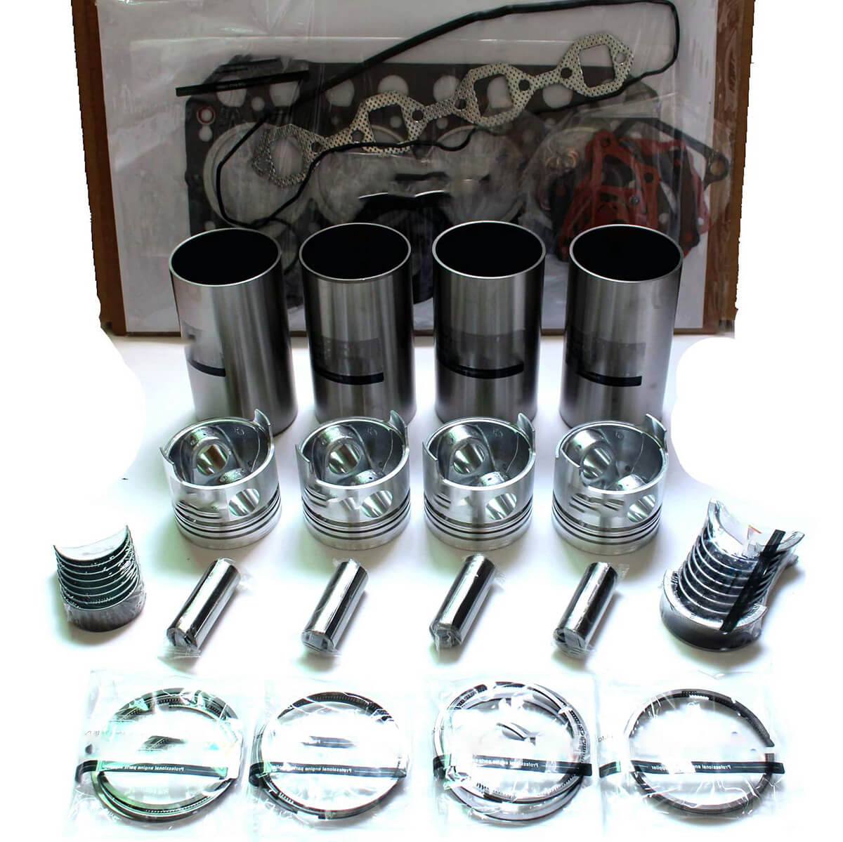 Rebuilding a diesel generator engine - BISON