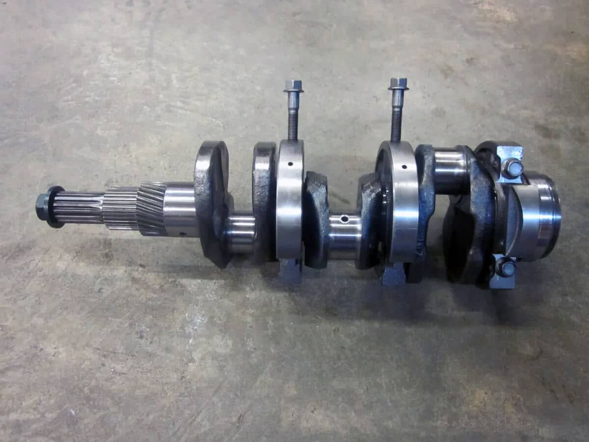 Diesel generator crankshaft failure - BISON