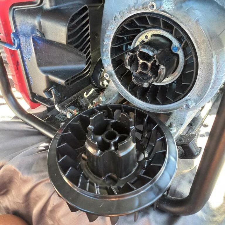 how to removing and replacing generator fans? - BISON