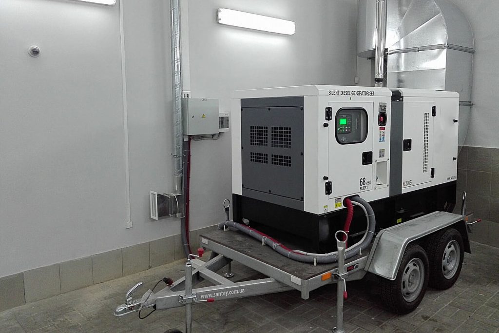 30kva Cummins mobile diesel genset suppliers - BISON