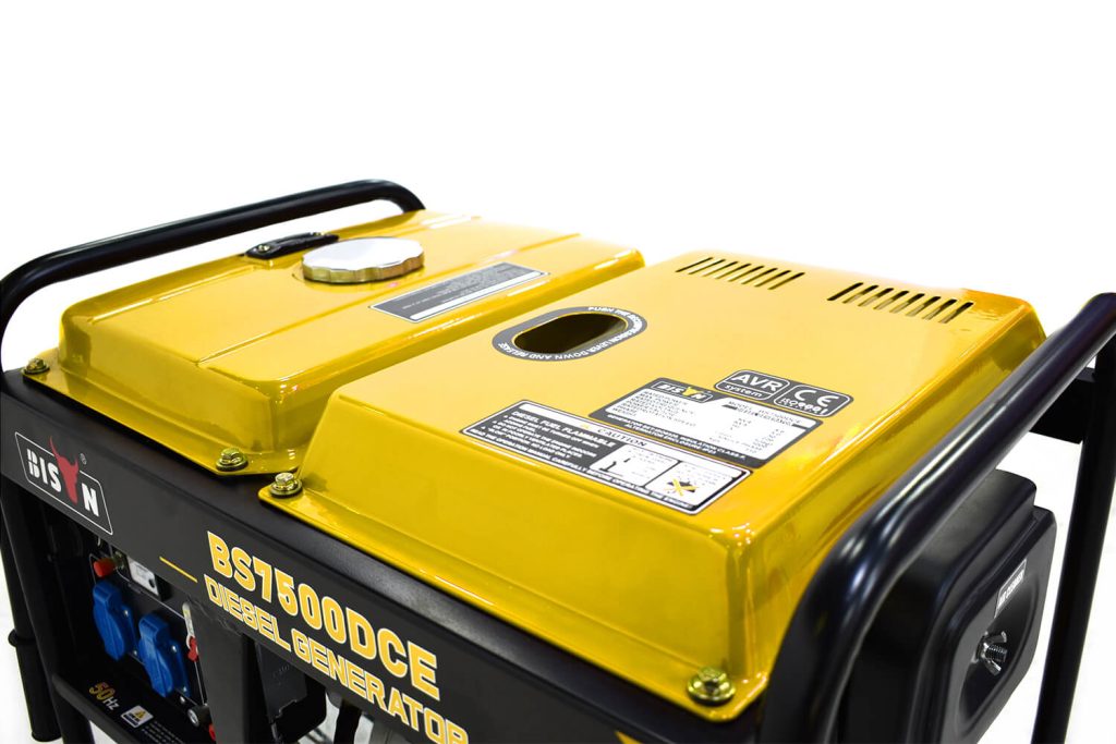 1-cylinder portable 5kva diesel engine generator factory - BISON