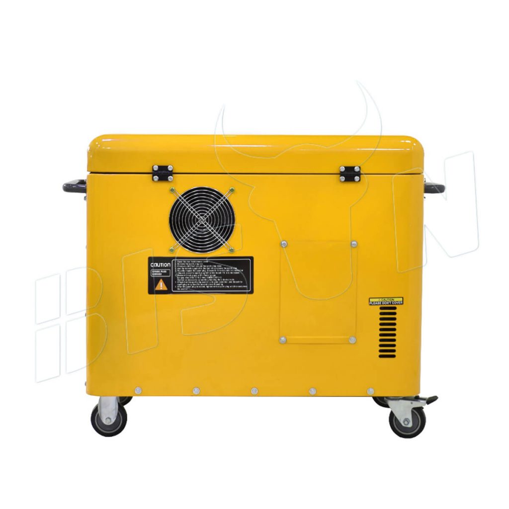 How does the diesel generator cooling system work? - BISON