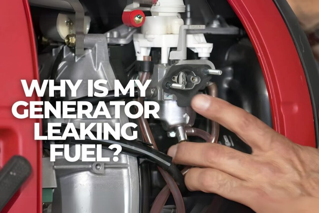 Why is my generator leaking fuel? - BISON